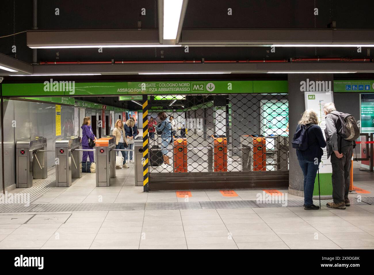 Milano, Italia. 31st May, 2024. Stazione Centrale. Sciopero sulla linea ...