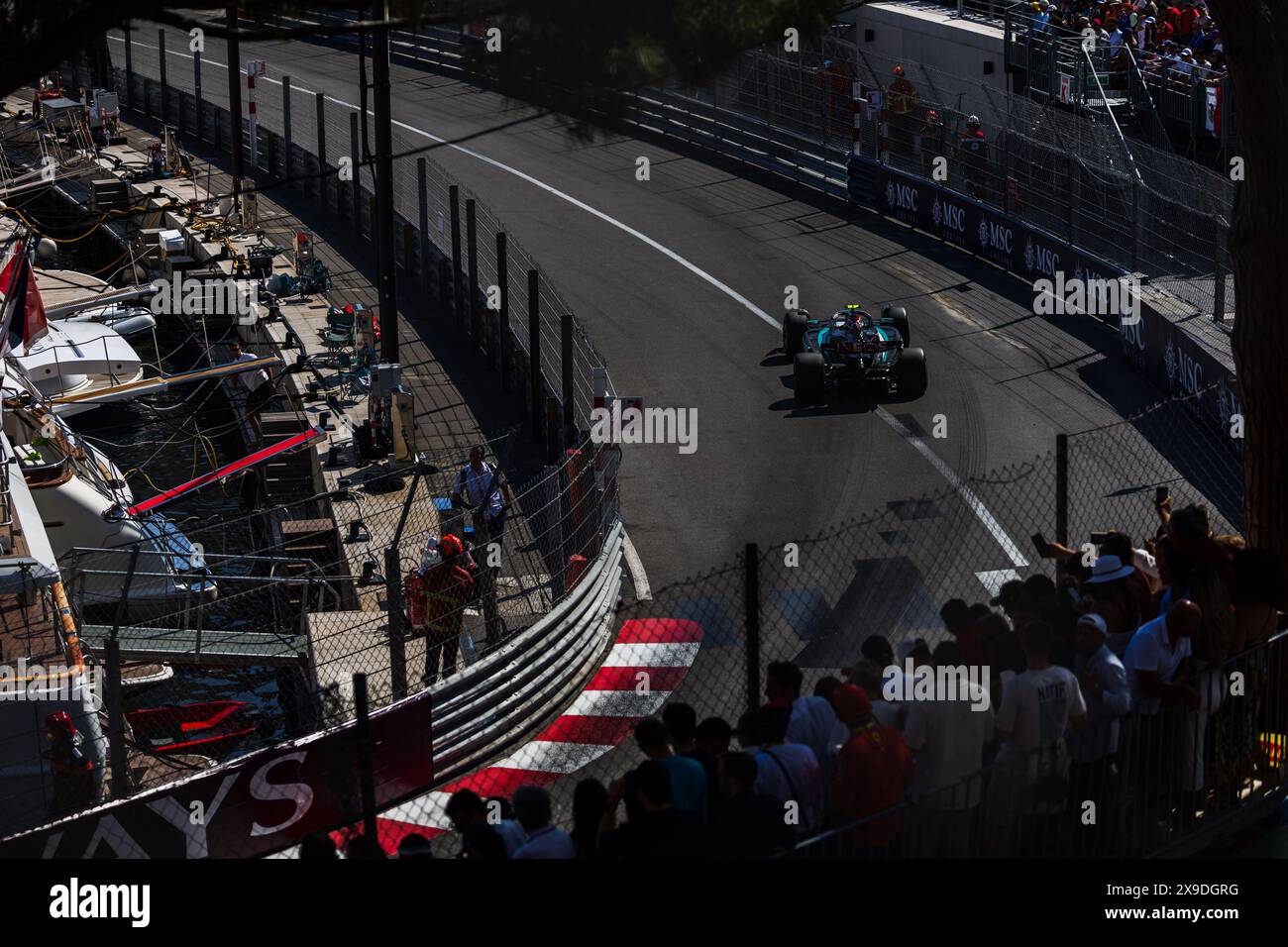 Circuit de Monaco, Monte-carlo, Monaco. 26.May.2024; Lewis Hamilton of ...