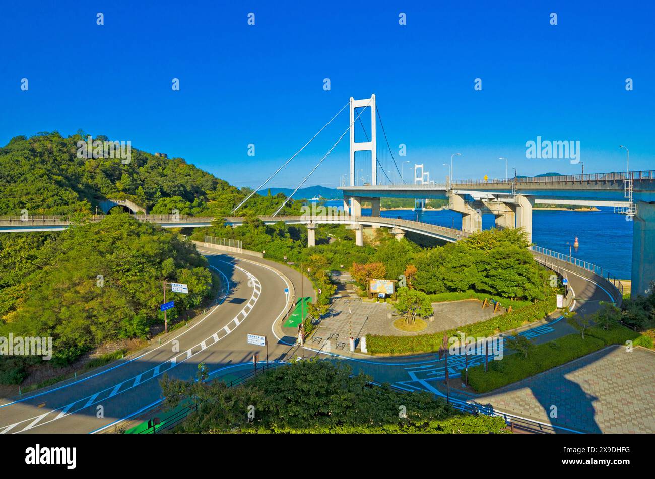 Kurushima bridges hi-res stock photography and images - Alamy