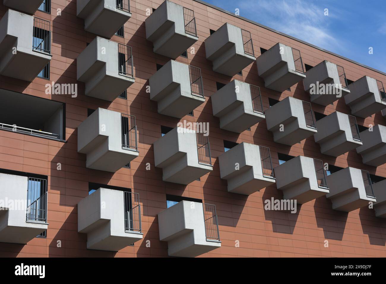Recurring Architecture and Geometric Shapes: Small Balconies of a ...