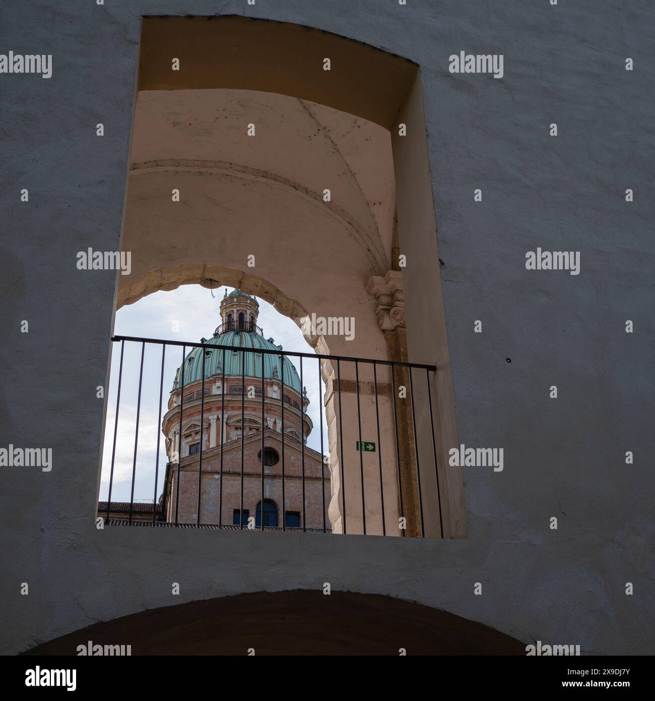 Dome of St Peter's Church in Reggio Emilia, Italy Stock Photo - Alamy