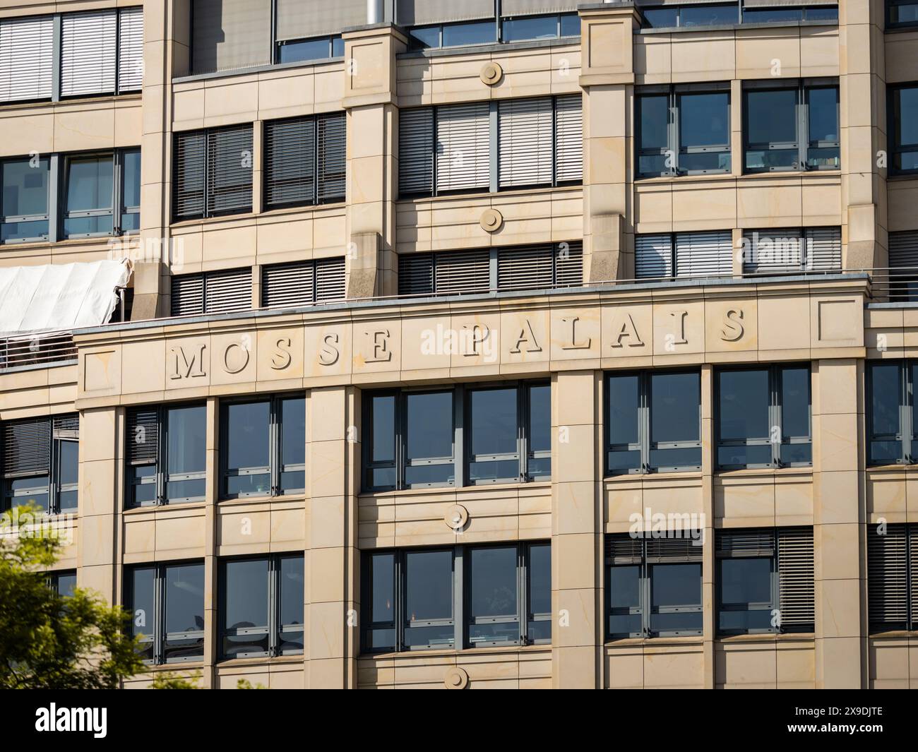 Mosse Palais office building facade at the Leipziger Platz in the Mitte ...
