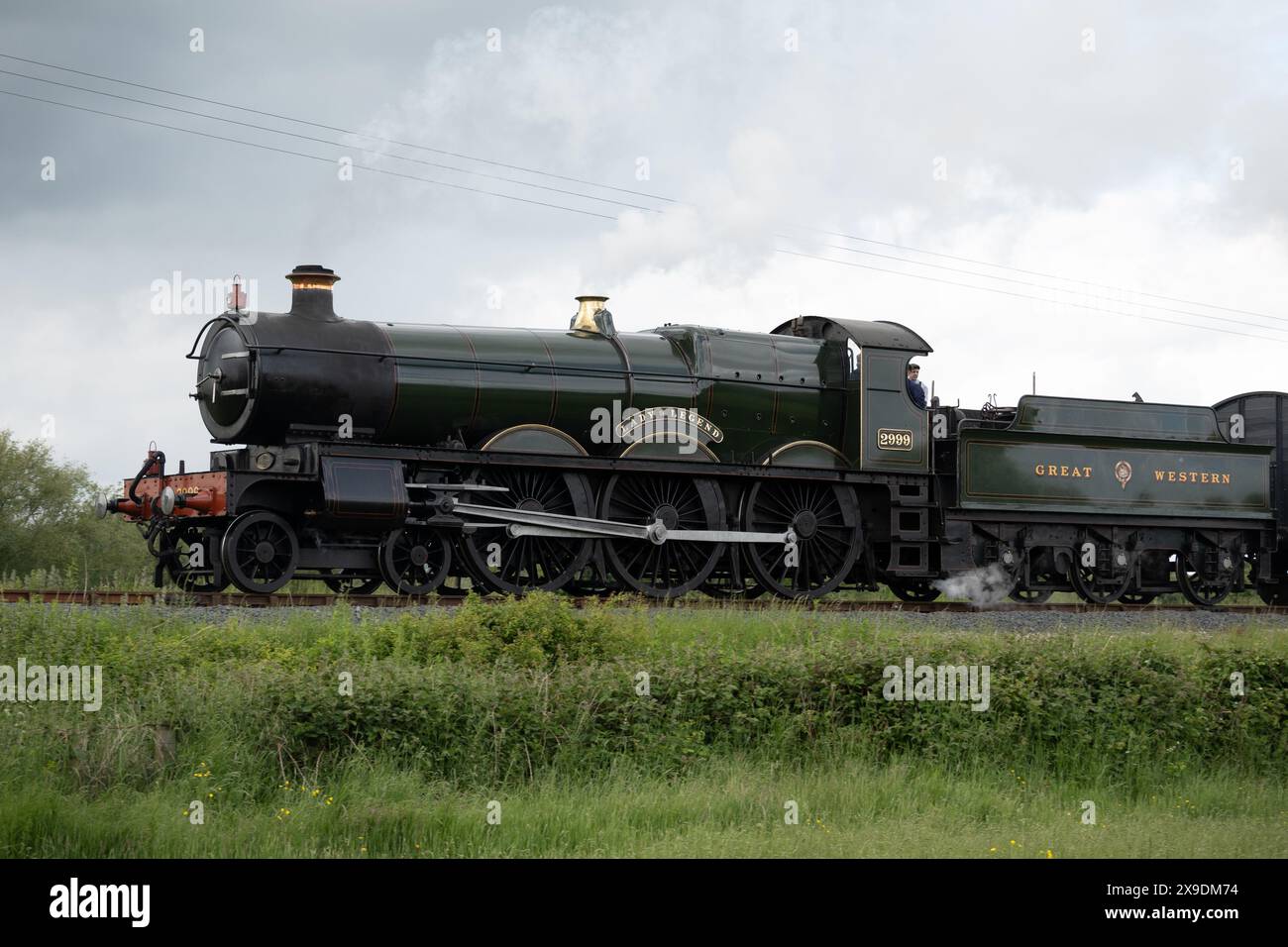Saint class 2999 "Lady of Legend", GWSR, Gloucestershire, UK Stock ...