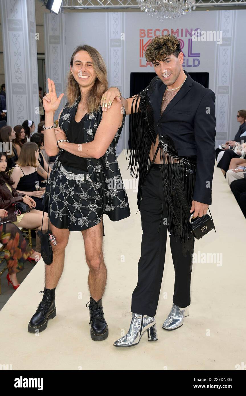 Jean Gritsfeldt und Ayan Yuruk bei der Premiere der Disney Serie ...