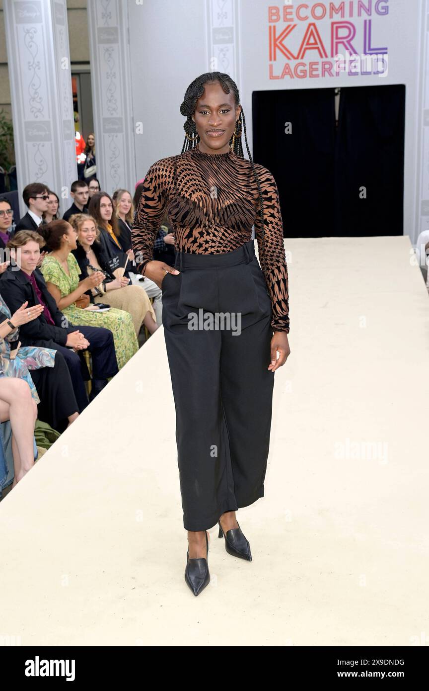 Ivy Quainoo bei der Premiere der Disney Serie Becoming Karl Lagerfeld ...