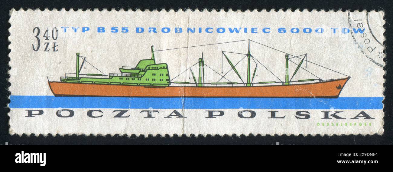 POLAND - CIRCA 1961: stamp printed by Poland, shows Various Polish ...