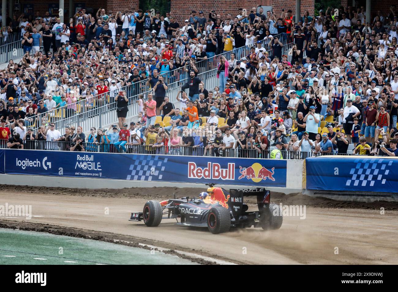 Wroclaw, Poland. May 30th 2024. Red Bull Speed Ways at Olympic Stadium ...