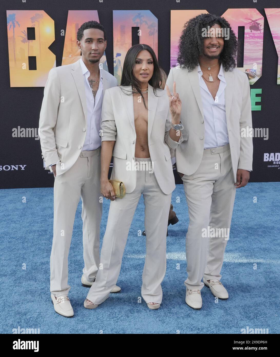 Los Angeles, USA. 30th May, 2024. Toni Braxton and Sons at the BAD BOYS ...