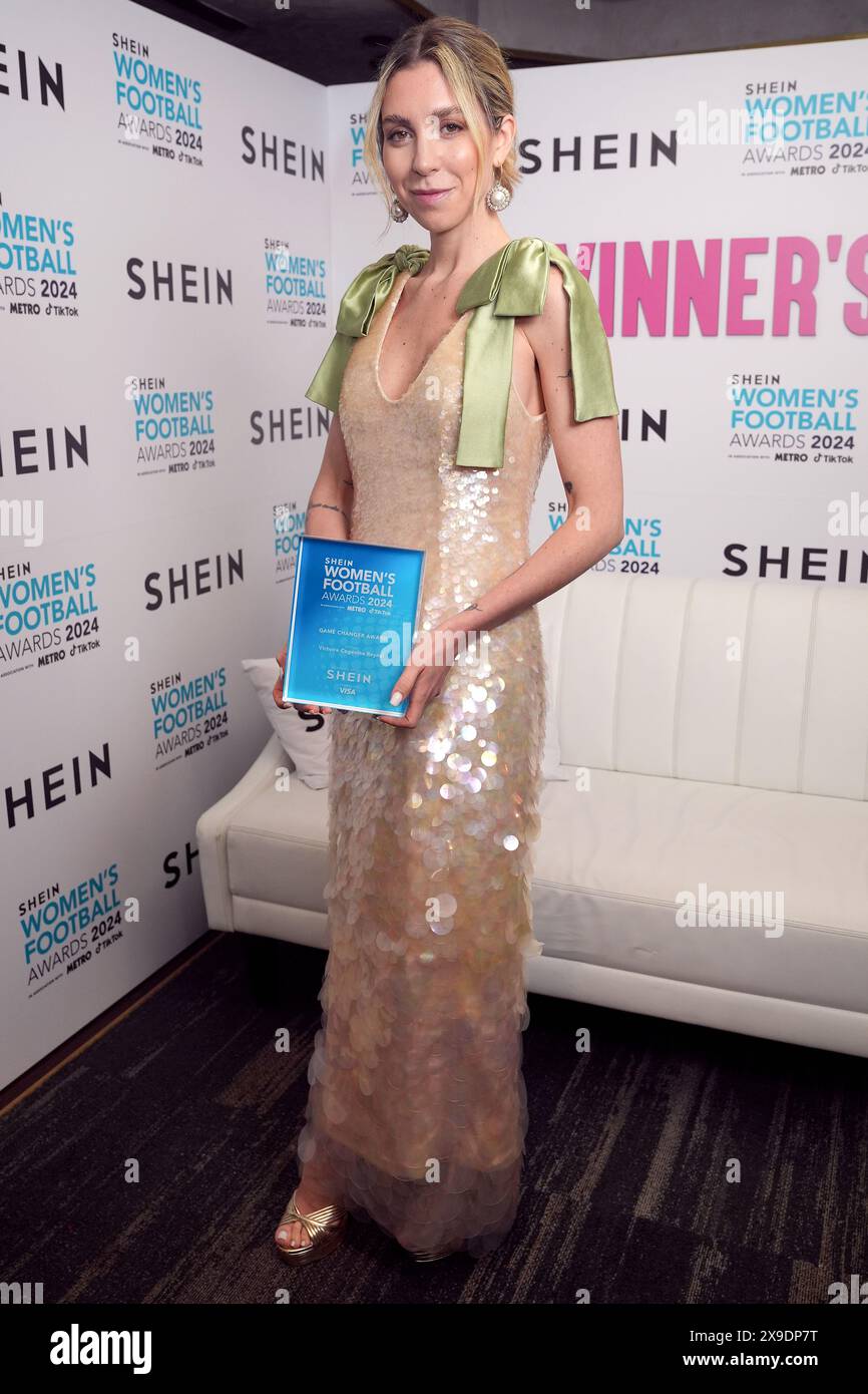 Winner of the Game Changer Award Victoire Cogevina Reynal during the ...