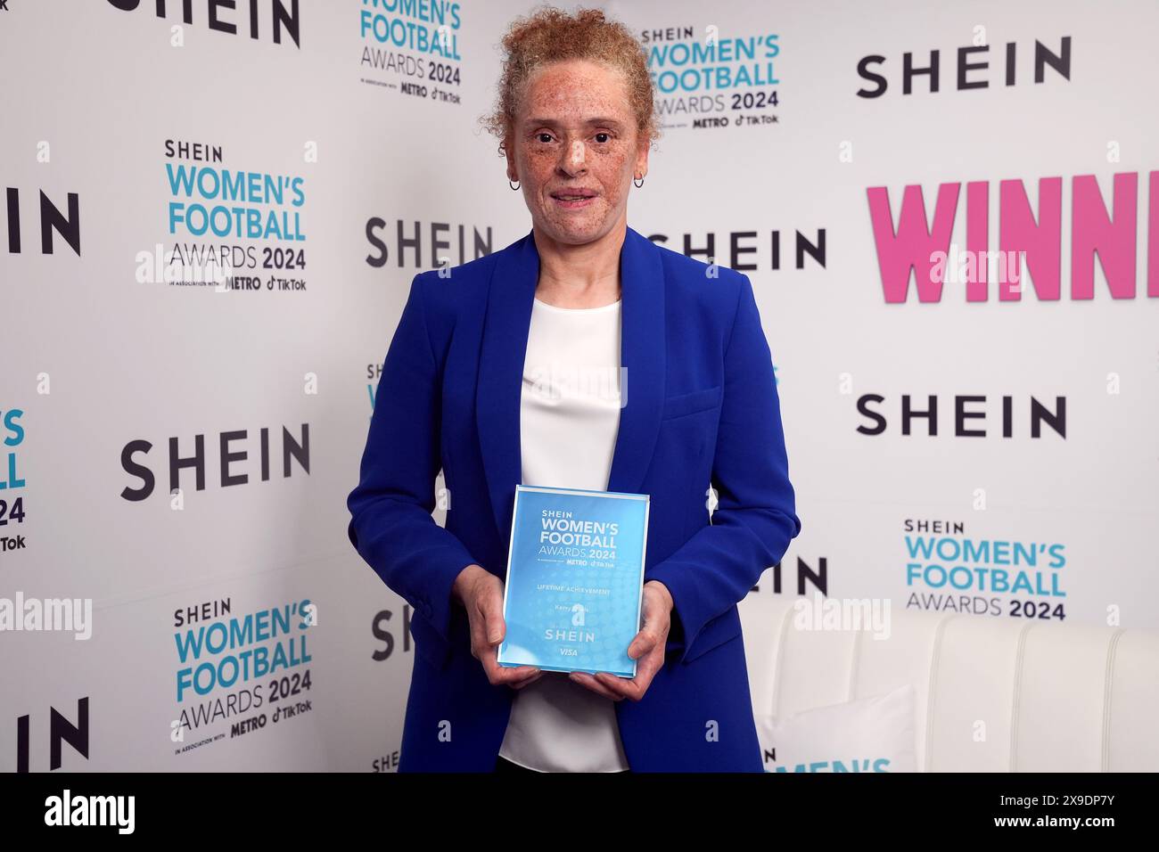 Winner of the Lifetime Achievement Award Kerry Davis during the 2024 ...