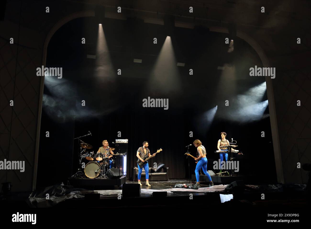 Knut Berger, Taner Sahintürk, Jonas Dassler und Emre Aksizoglu, v.l ...