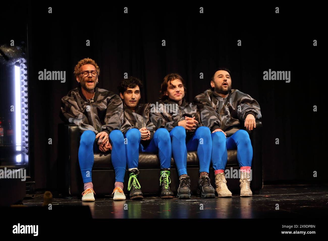 Knut Berger, Emre Aksizoglu, Jonas Dassler und Taner Sahintürk, v.l ...