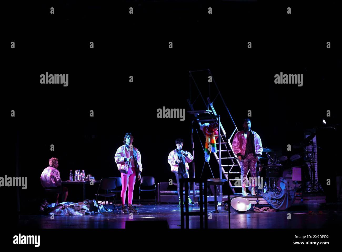 Knut Berger, Jonas Dassler, Emre Aksizoglu und Taner Sahintürk, v.l ...