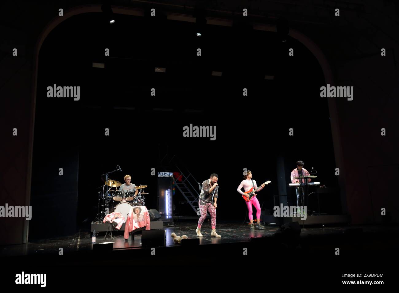 Knut Berger, Taner Sahintürk, Jonas Dassler und Emre Aksizoglu, v.l ...