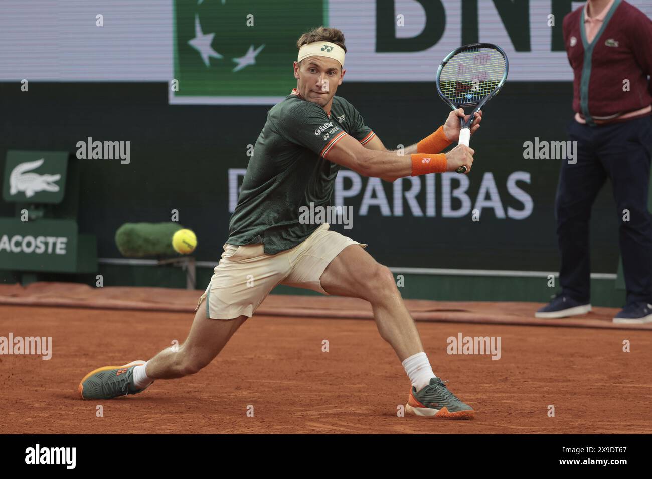 Casper Ruud of Norway during day 5 of the 2024 French Open, Roland ...