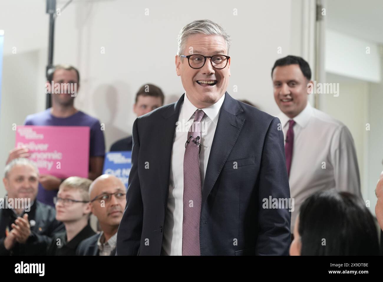 Labour Party leader Sir Keir Starmer at a launch event for Labour's six ...