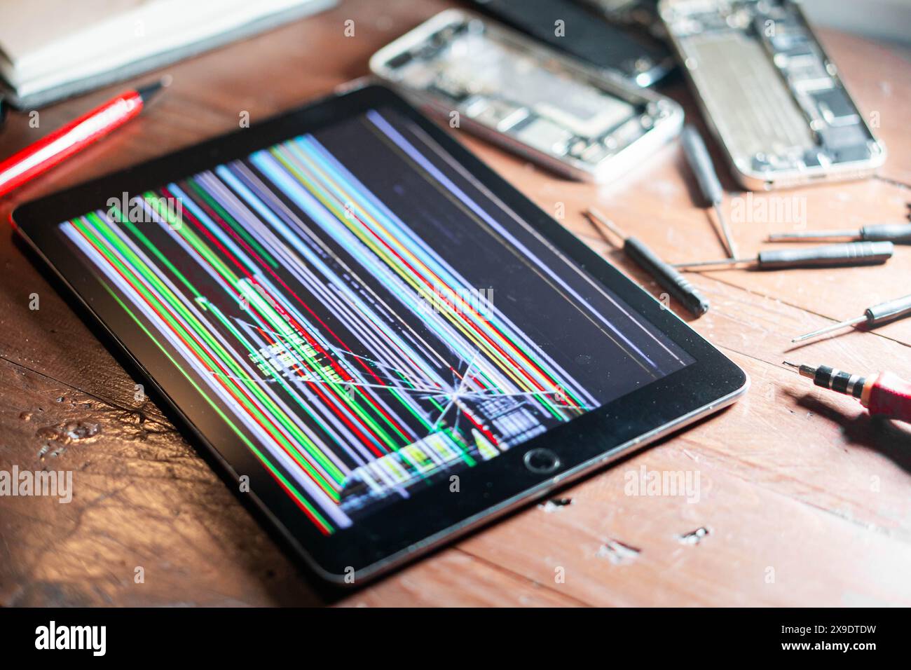 Various office equipment lines hi-res stock photography and images - Alamy