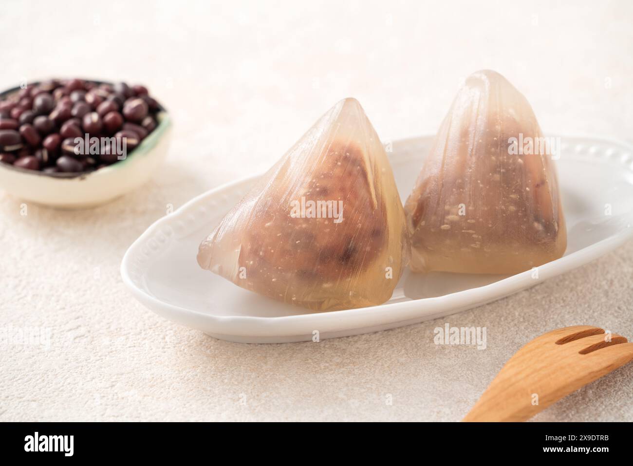 Zongzi, crystal ice rice dumpling for Dragon Boat Festival food with ...