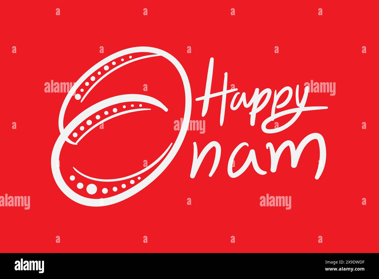 Happy Onam calligraphy letter style Stock Vector Image & Art - Alamy