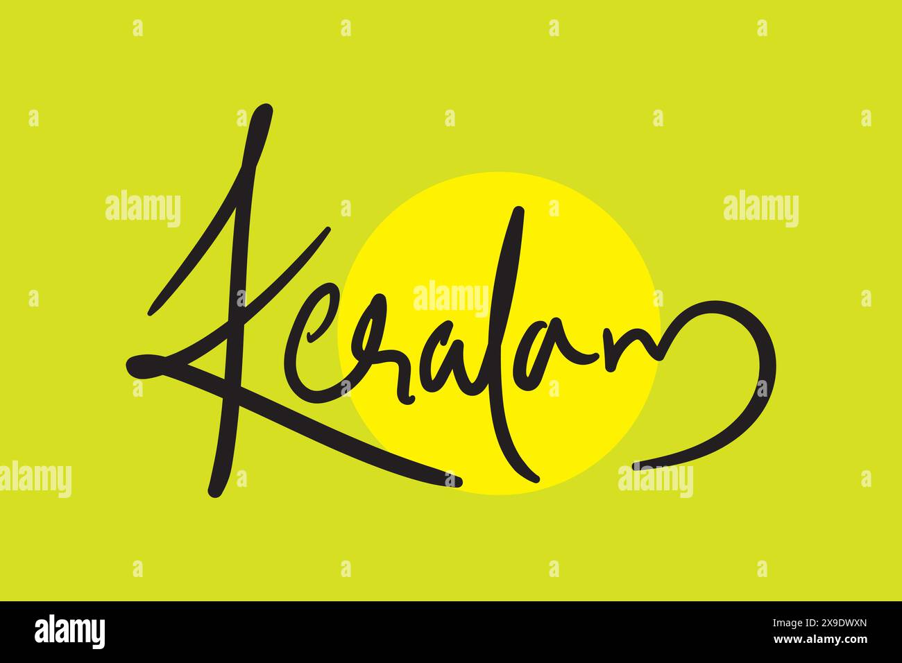 Handwritten letter style Stock Vector Images - Alamy