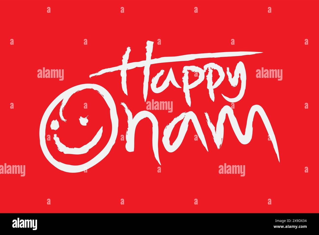 Happy Onam calligraphy letter style Stock Vector Image & Art - Alamy