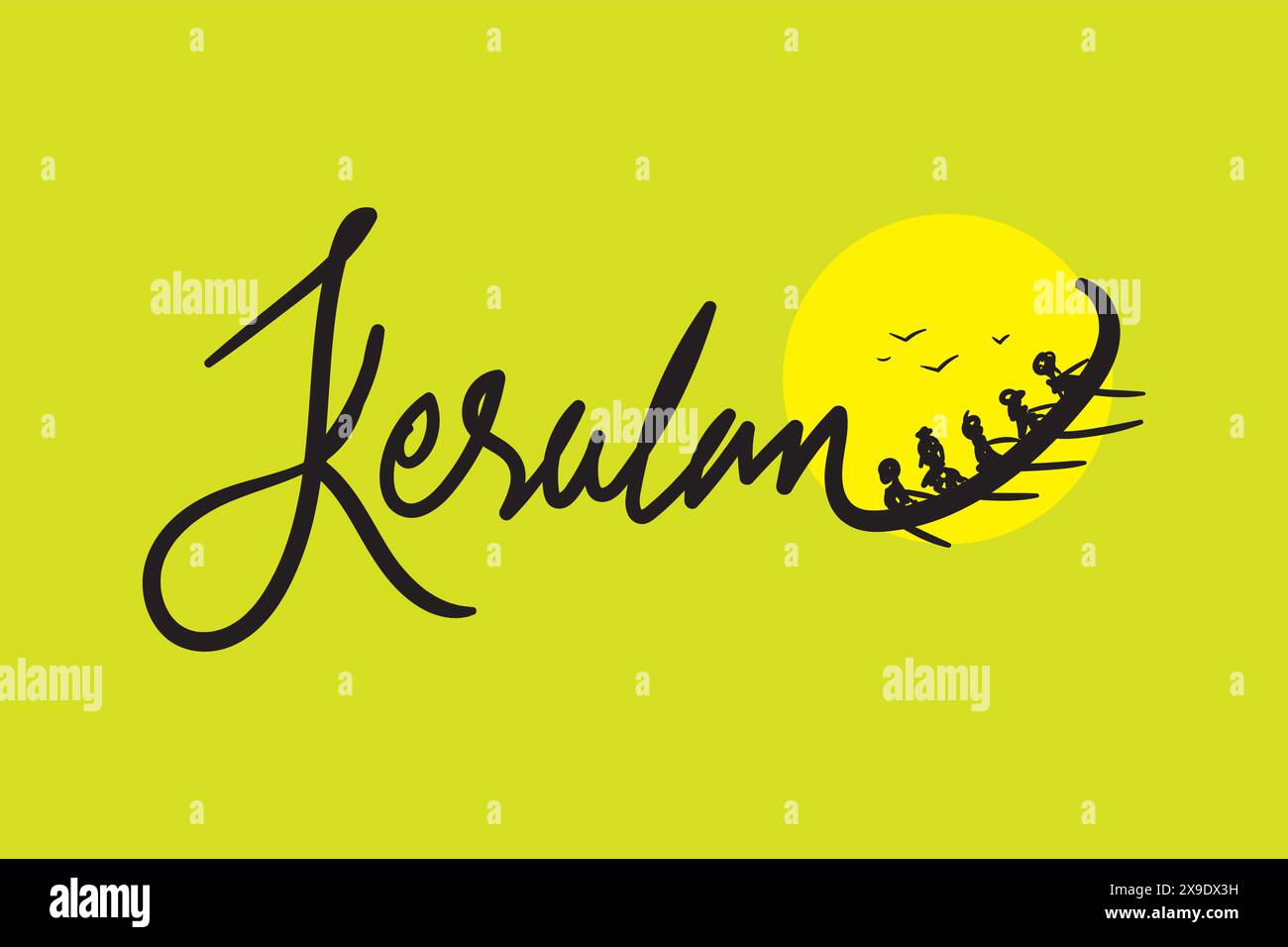 Handwritten letter style Stock Vector Images - Alamy