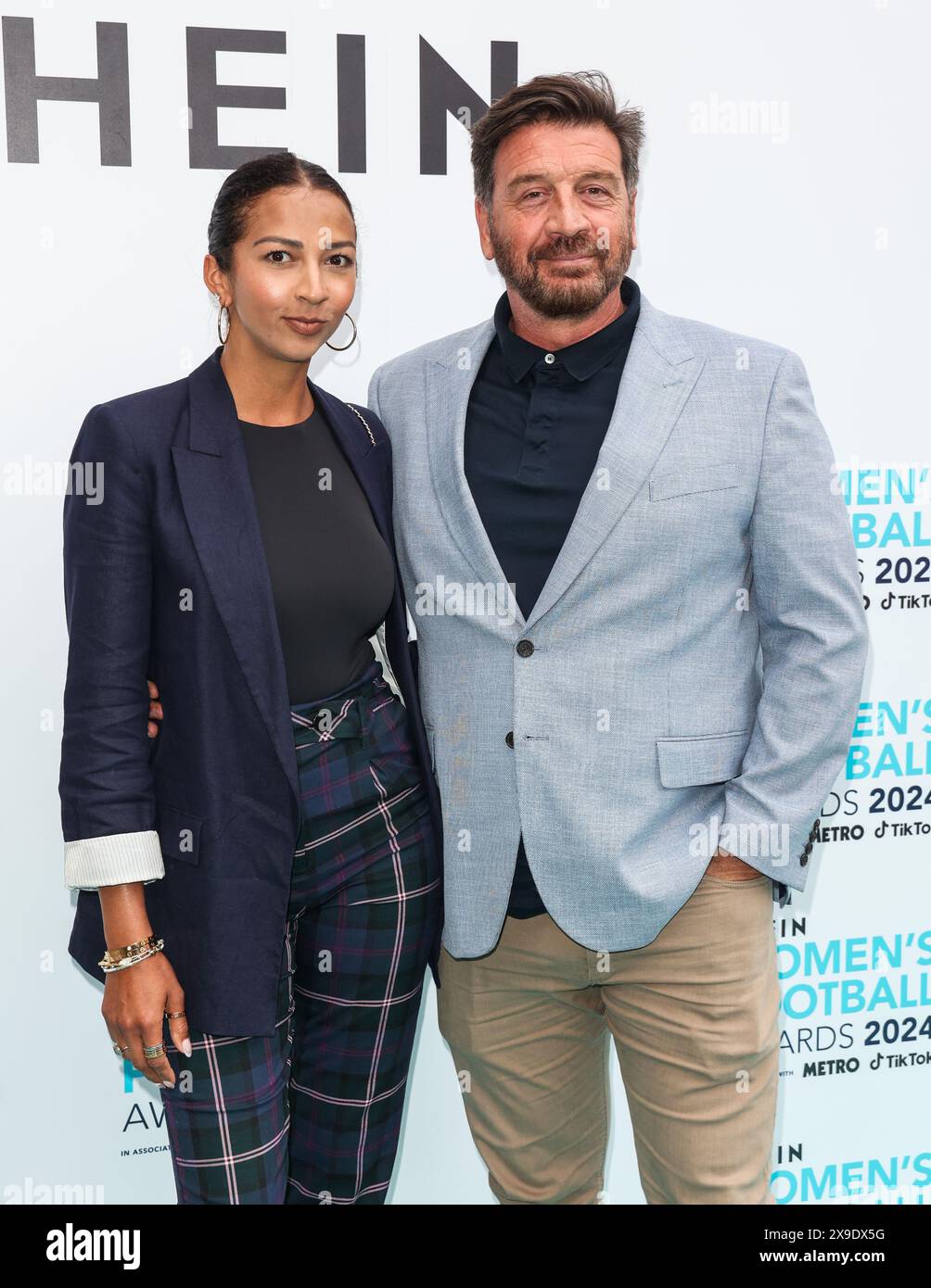 London, UK. 30th May, 2024. Katie Dadzie and Nick Knowles seen ...