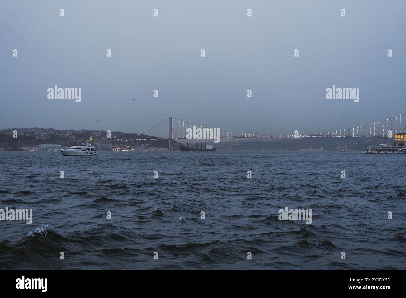 Istanbul from the water, water transport Stock Photo - Alamy