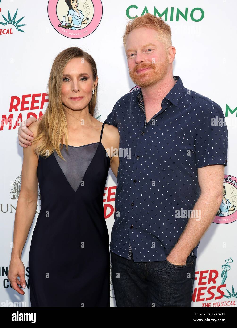 Los Angeles, Ca. 30th May, 2024. Kristen Bell, Jesse Tyler Ferguson at ...