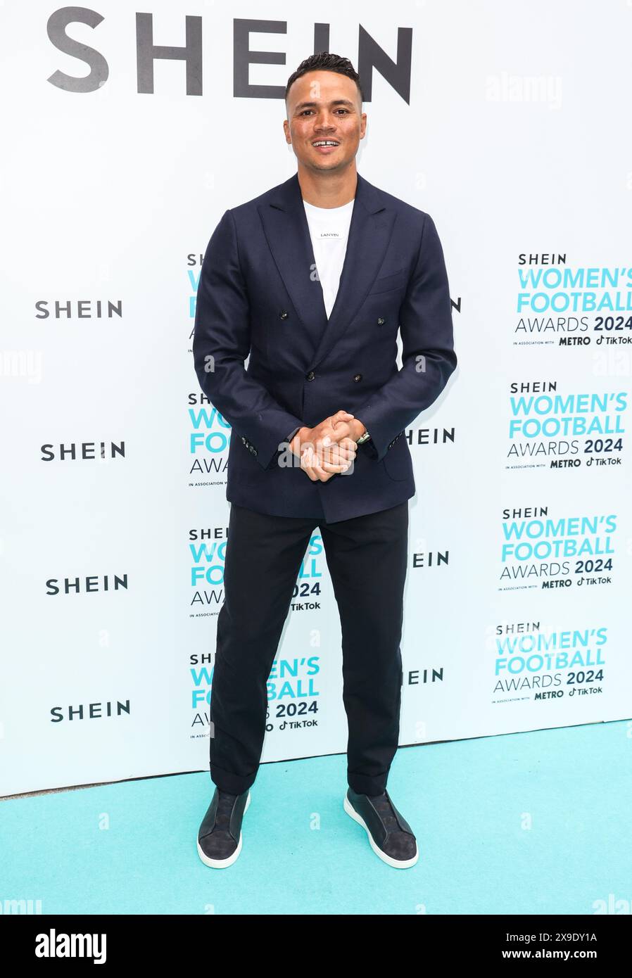 Jermaine Jenas seen attending the 2024 Women's Football Awards at the ...