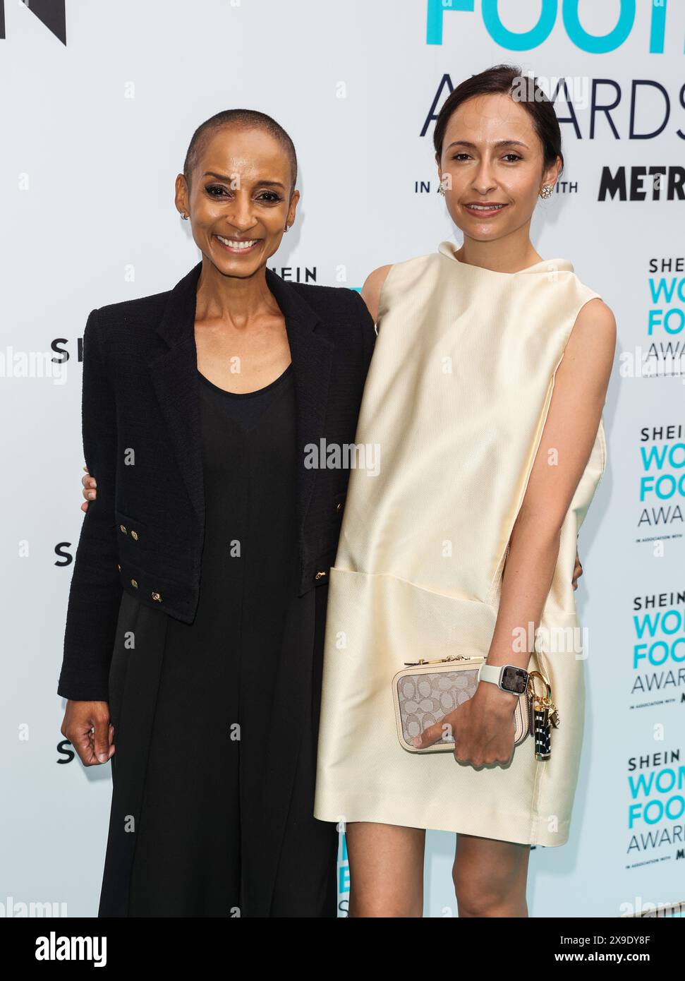 Adele Roberts and Kate Holderness seen attending the 2024 Women's ...