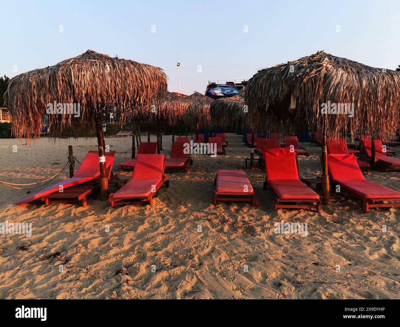 Bulgarian beach near Ravda village as very nice background Stock Photo ...