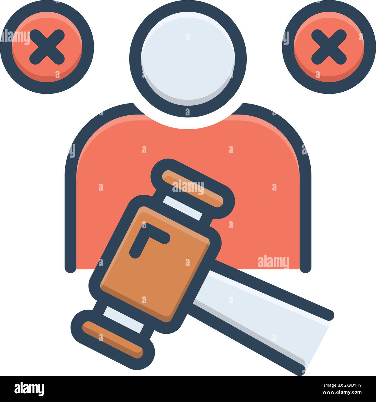 Icon for impeachment,blame Stock Vector Image & Art - Alamy