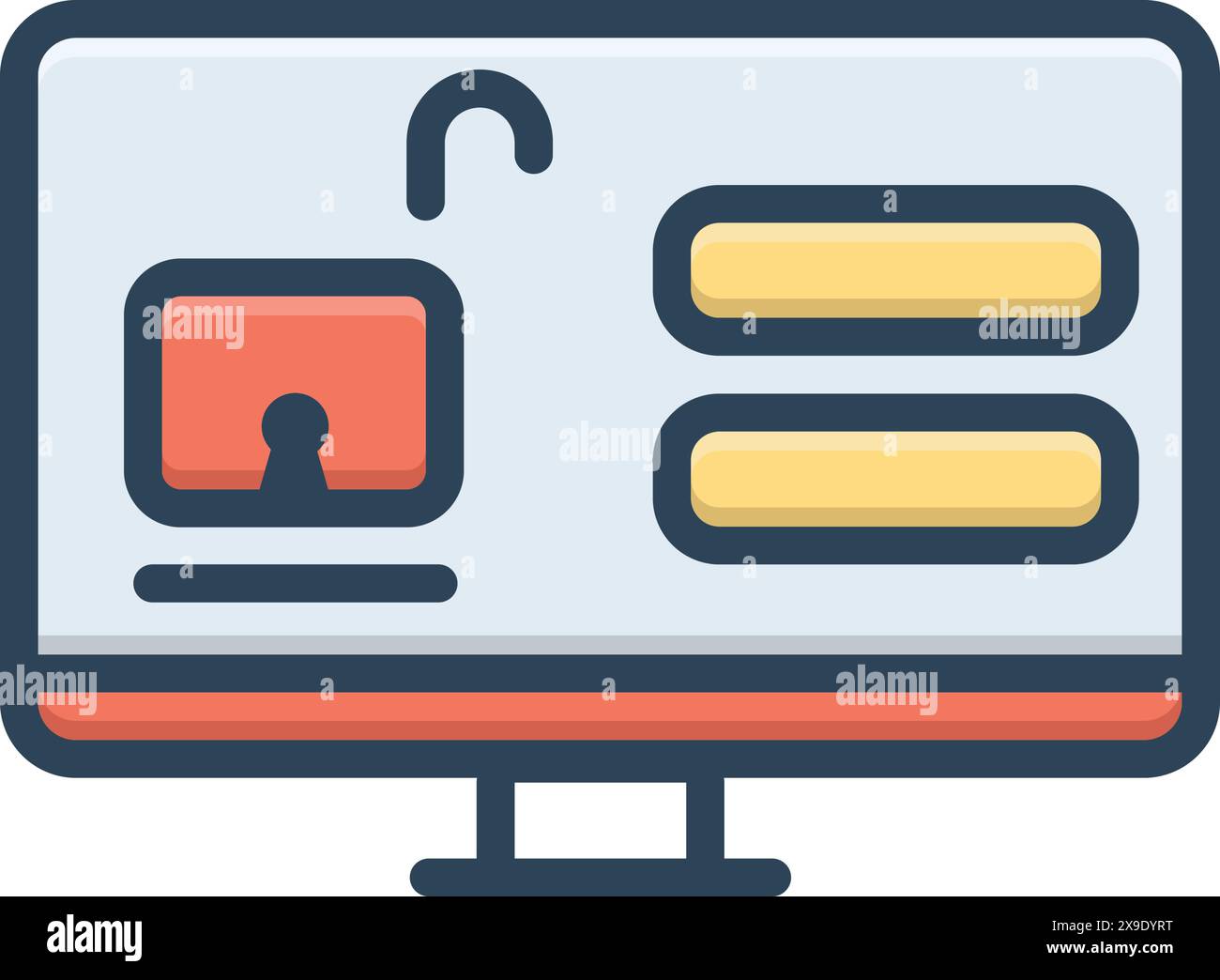 Icon for log in,register Stock Vector Image & Art - Alamy