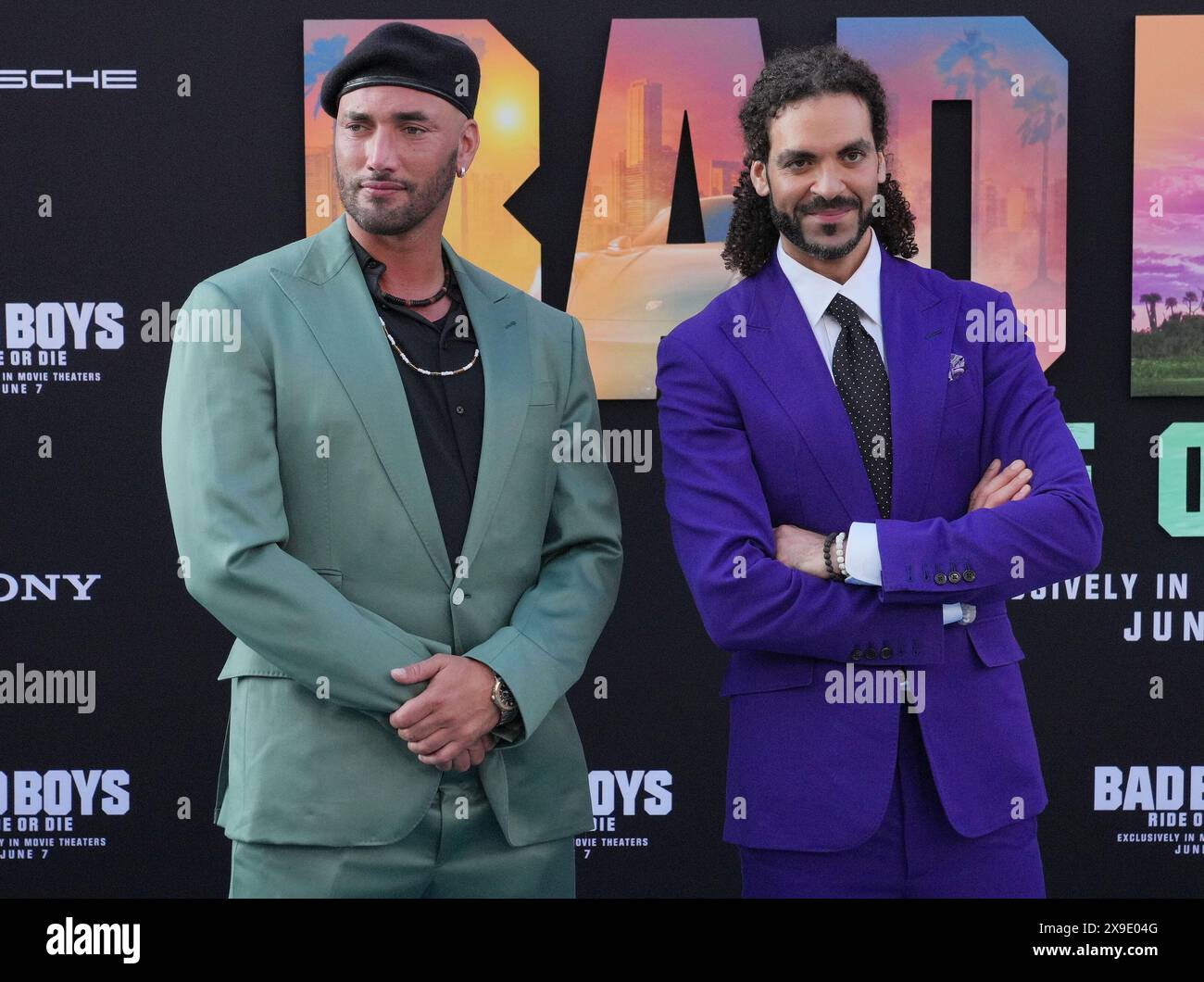 Los Angeles, USA. 30th May, 2024. (L-R) Bilall Fallah and Adil El Arbi ...