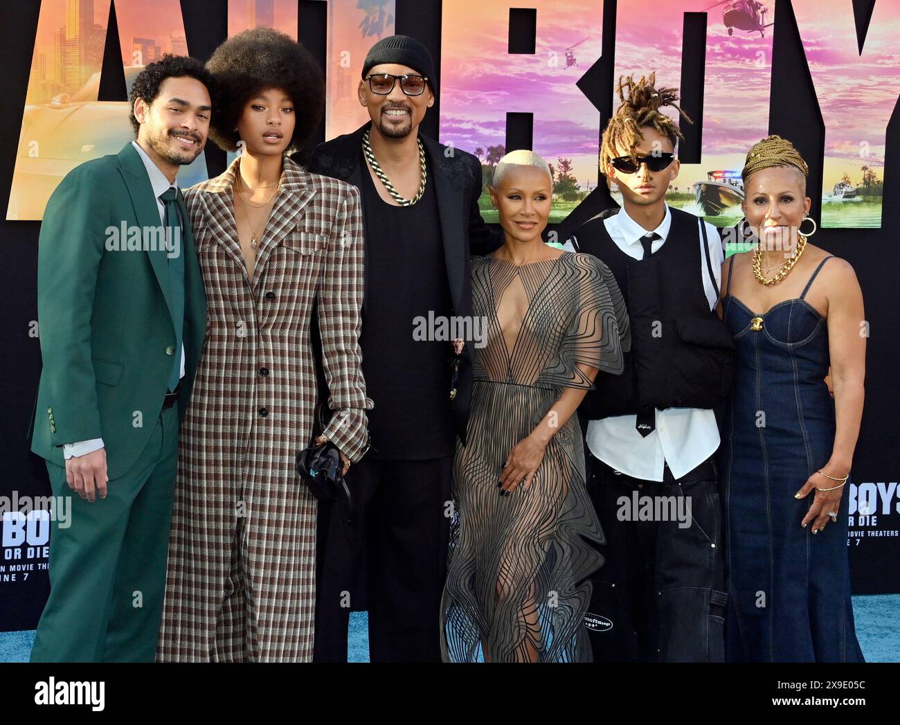 Los Angeles, United States. 30th May, 2024. Trey Smith, Willow Smith ...