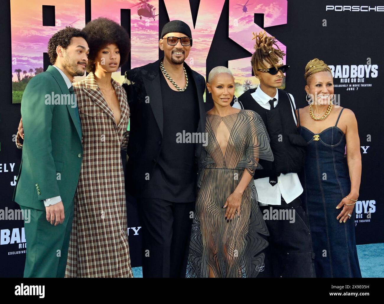 Los Angeles, United States. 30th May, 2024. Trey Smith, Willow Smith ...