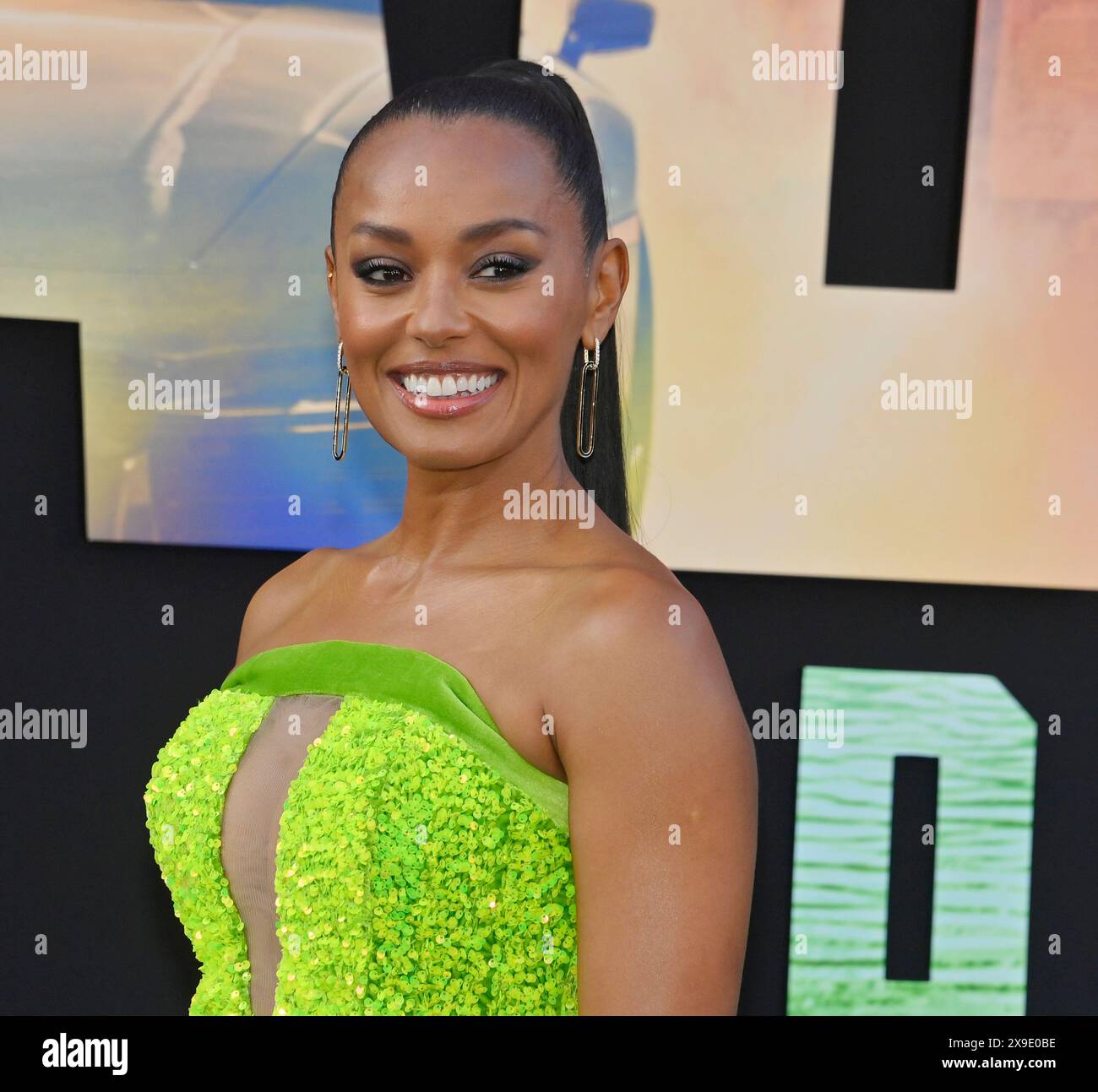 Los Angeles, United States. 30th May, 2024. Cast member Melanie Liburd ...