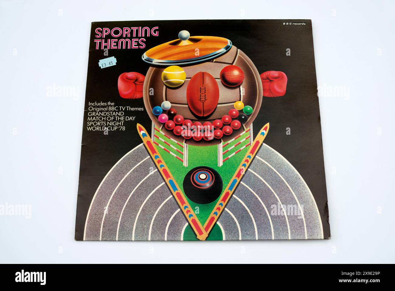 BBC Records Sporting Themes vinyl record Stock Photo - Alamy