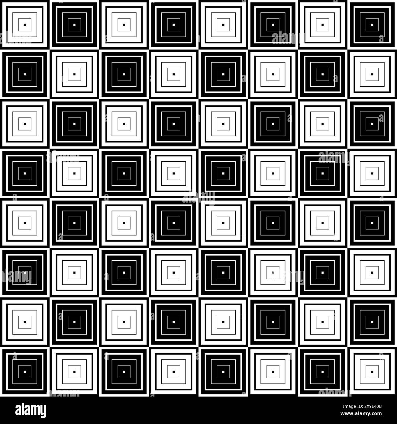 abstract background with a square optical illusion design in black and ...