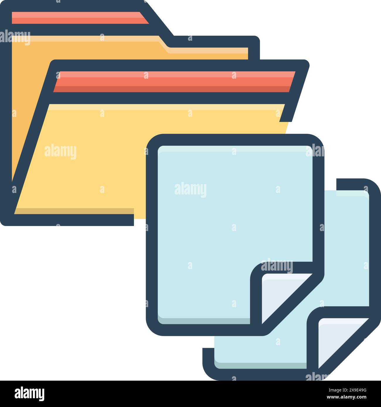 Dossier Stock Vector Images - Alamy