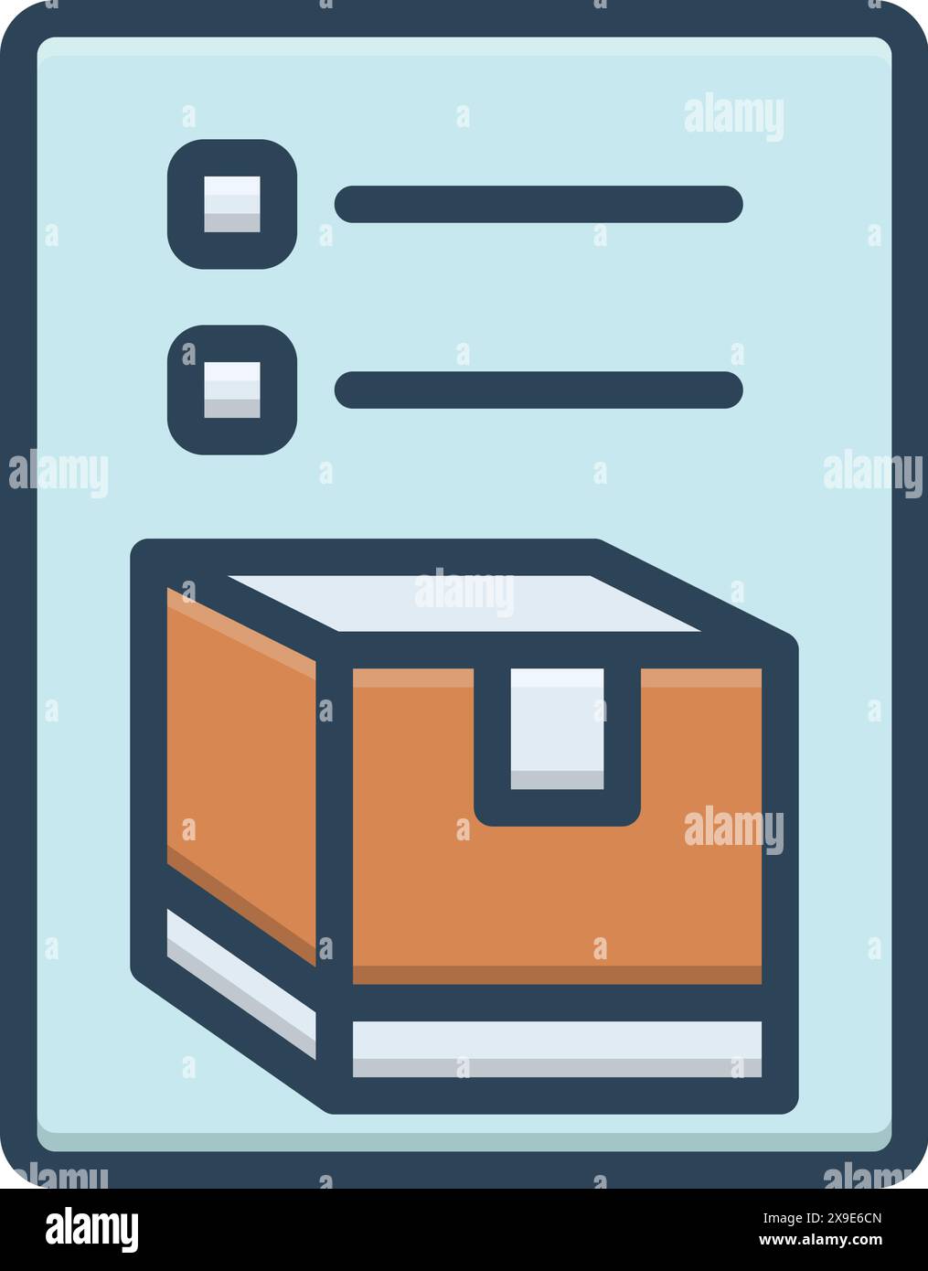 Icon for inventory, merchandise Stock Vector Image & Art - Alamy