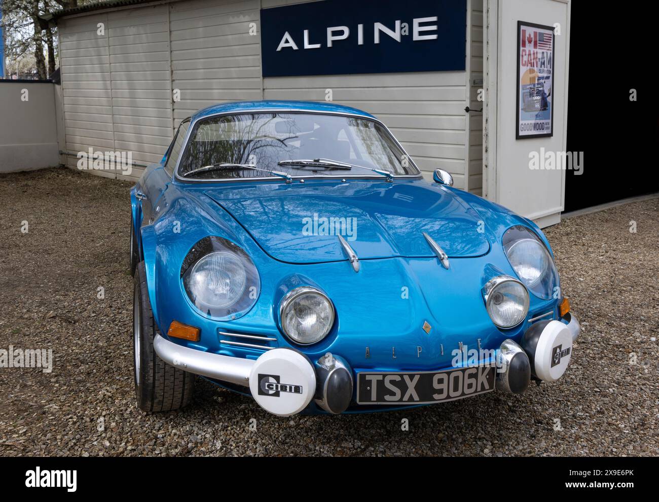 1972 Alpine A110 on static display at the 2024 Goodwood 81st Members ...