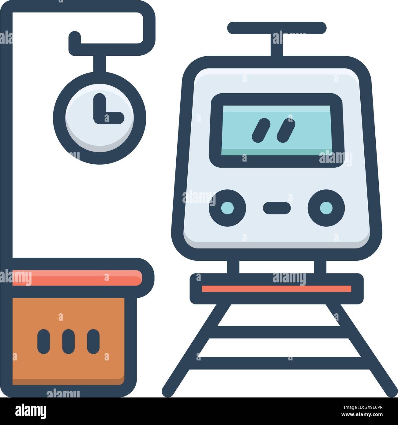 Icon for platform,railway Stock Vector Image & Art - Alamy