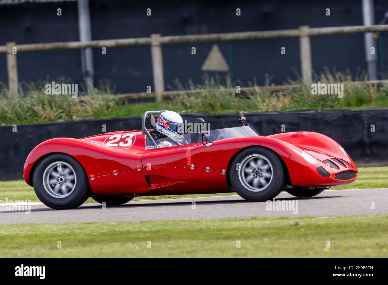 Simon Ashworth in his 1963 Marina Rolls-Royce during the Surtees Trophy ...