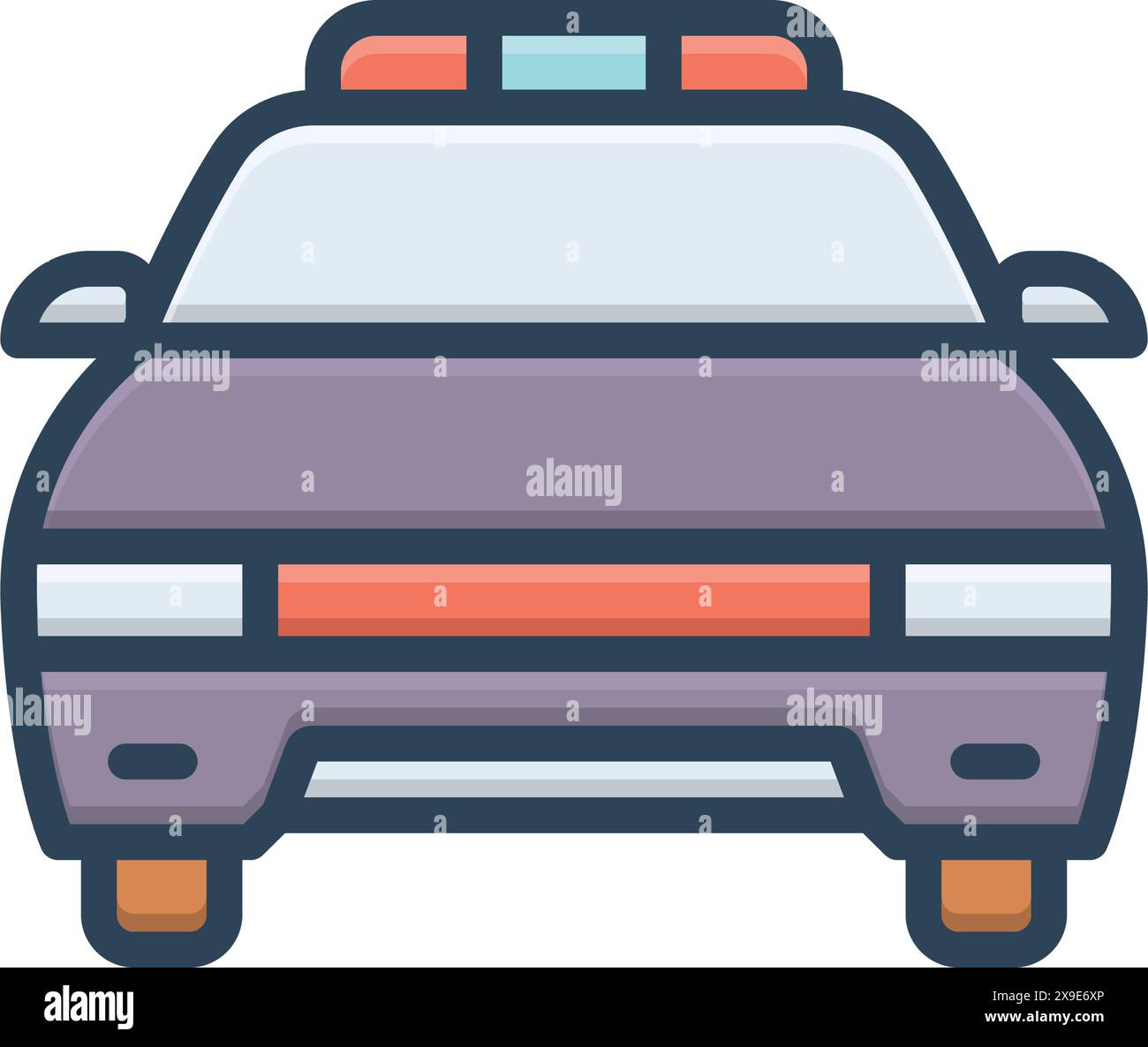 Icon for police car,patrolling Stock Vector Image & Art - Alamy