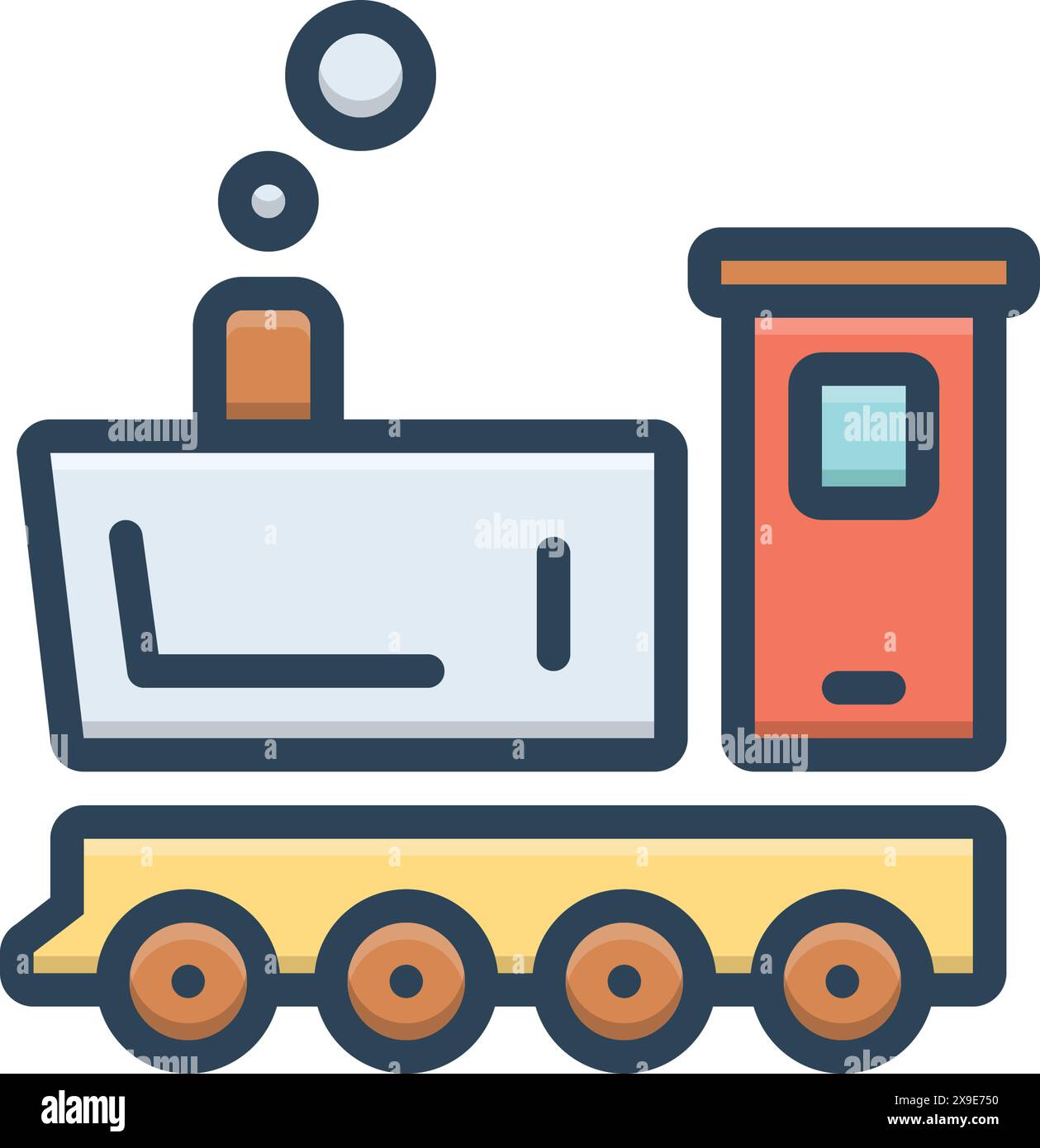 Icon for steam engine,transportation Stock Vector Image & Art - Alamy