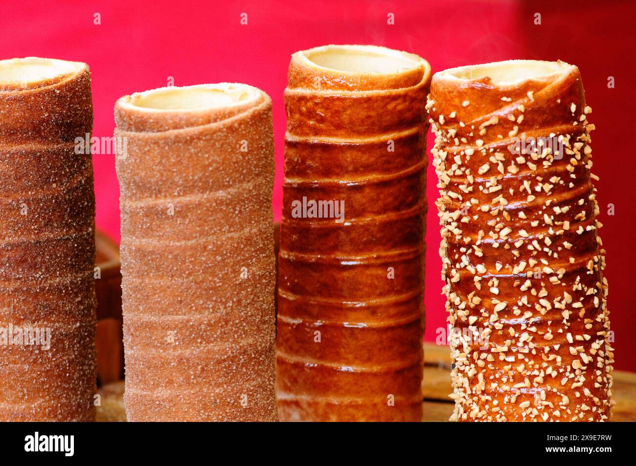 Hungarian Kurtos Kalacs Stock Photo - Alamy