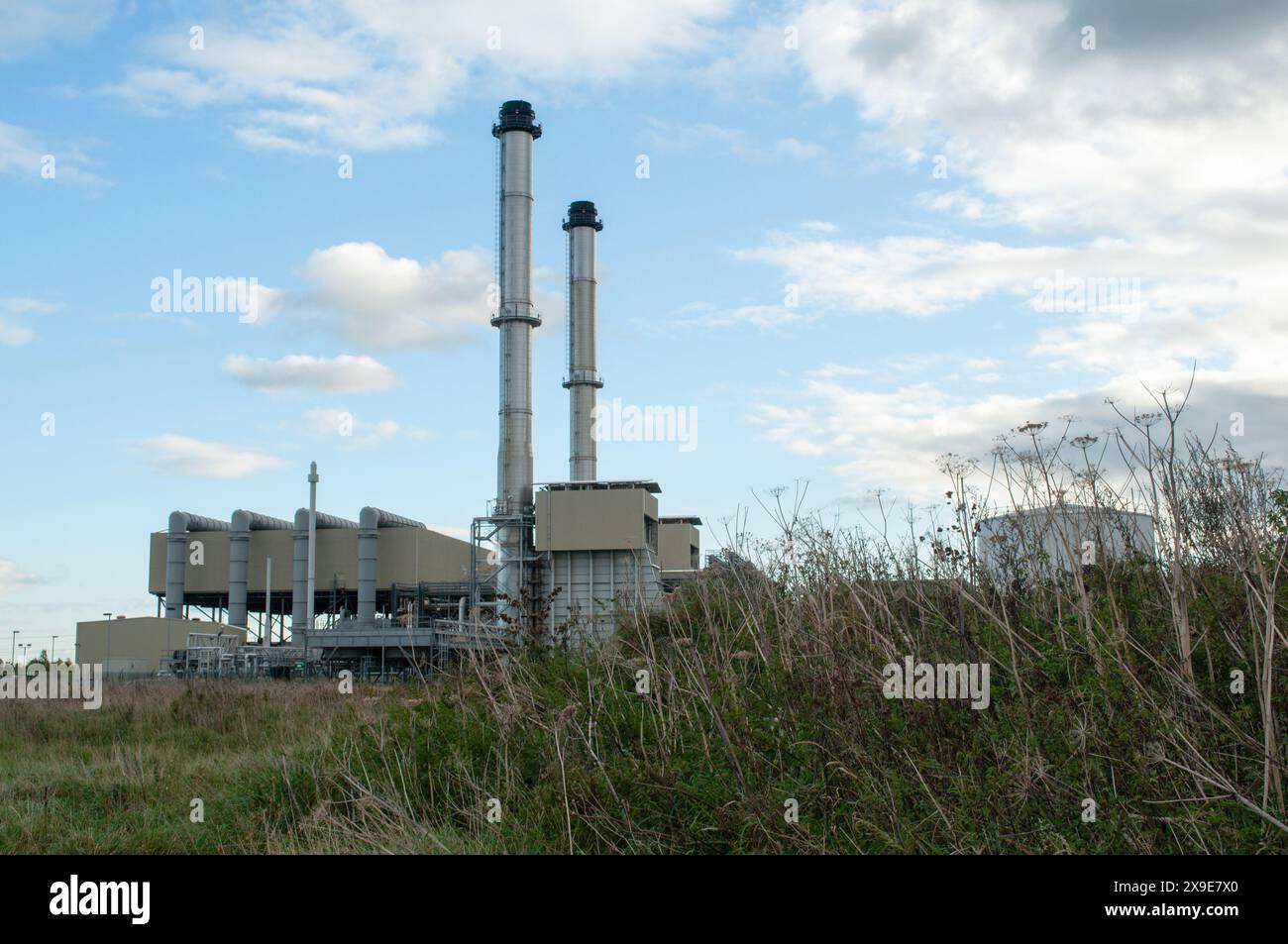 Shotton combined heat and power (CHP) station, Shotton, Flintshire ...