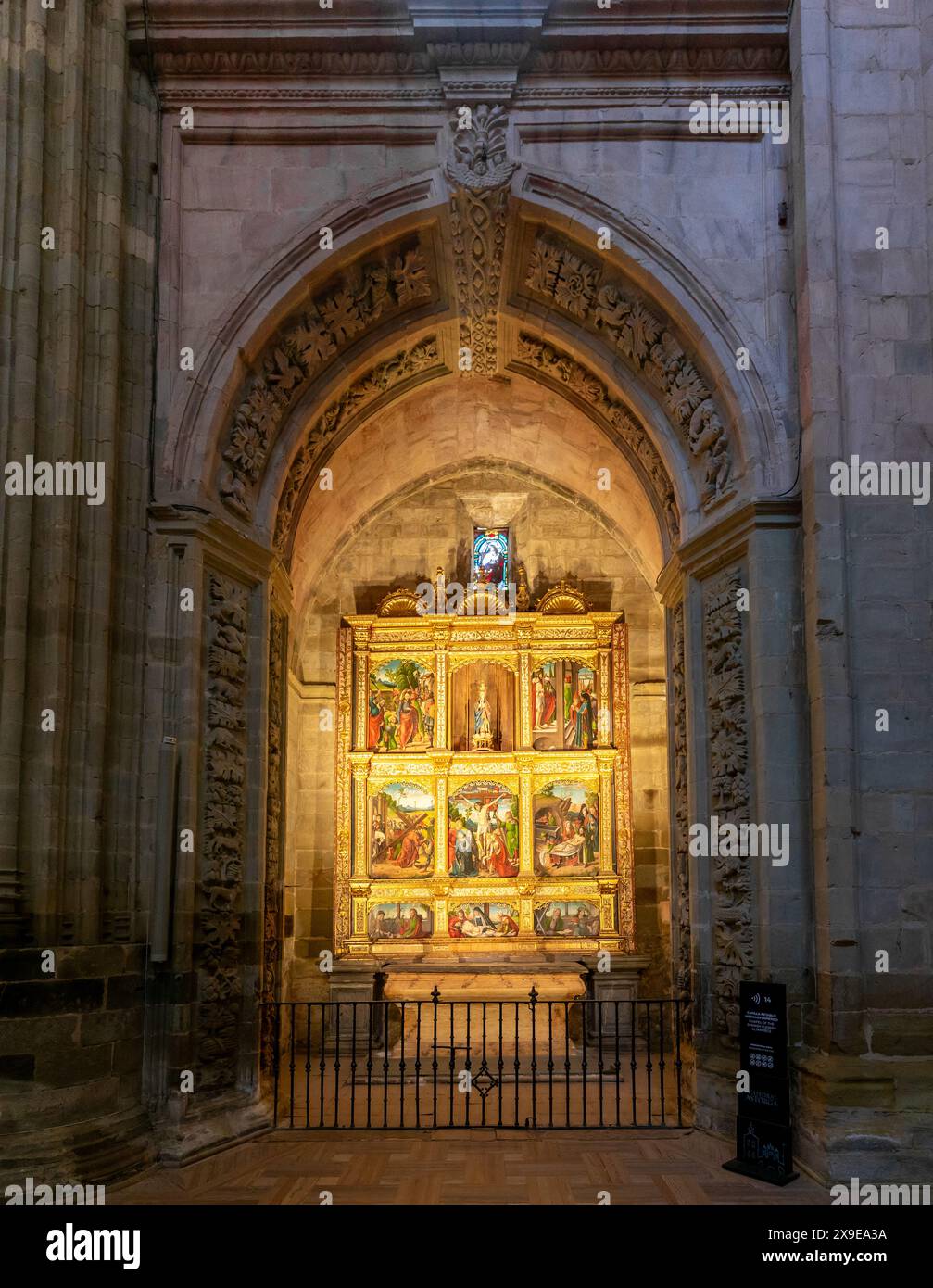 Astorga, Spain - 12 April, 2024: view of the Chapel of the Spanish ...